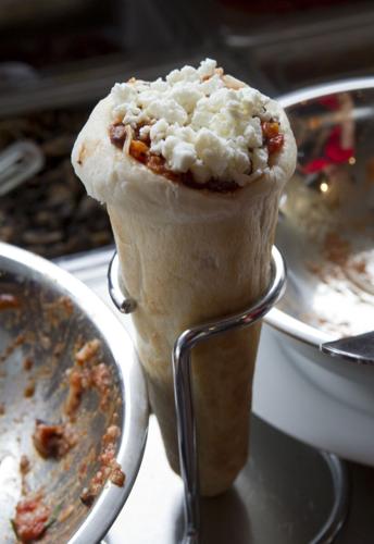 Pizza in a cone arrives in Toronto