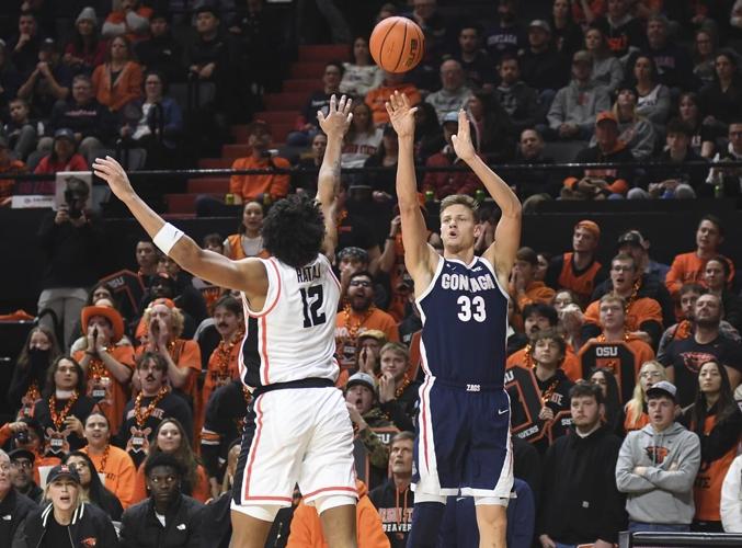 Oregon State outlasts No. 16 Gonzaga 97-89 in overtime