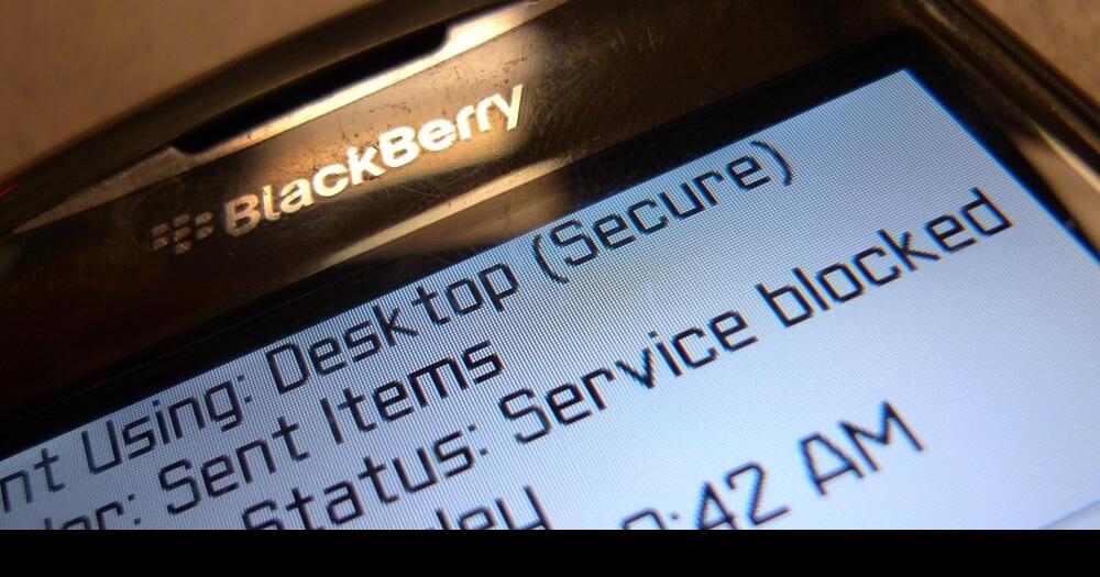 BlackBerry emails flowing again