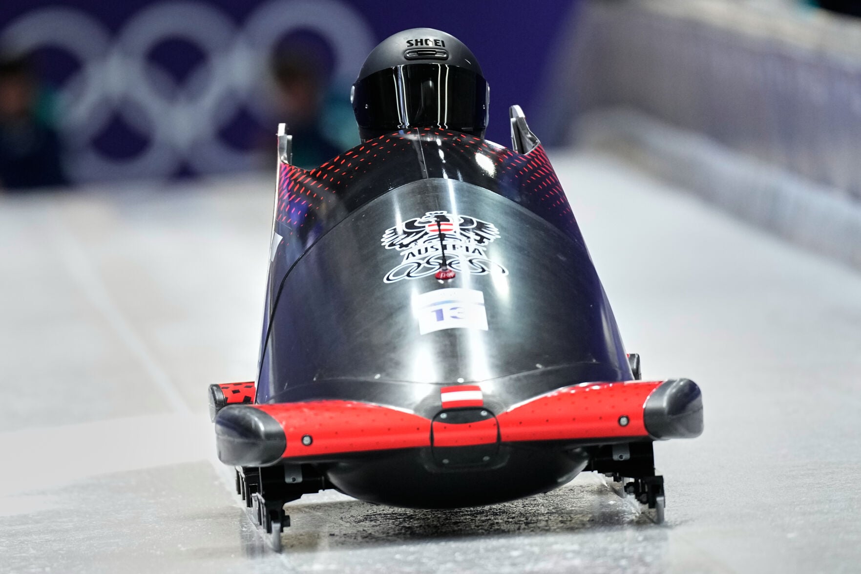 She's had a stroke and now has a broken foot. Austrian bobsledder ...