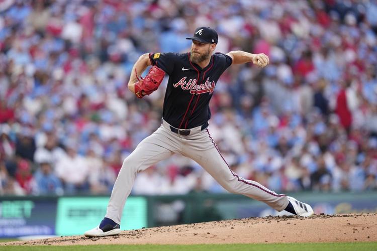 Chris Sale reaches 2,500 strikeouts, Braves beat Phillies 9-3 for a doubleheader split