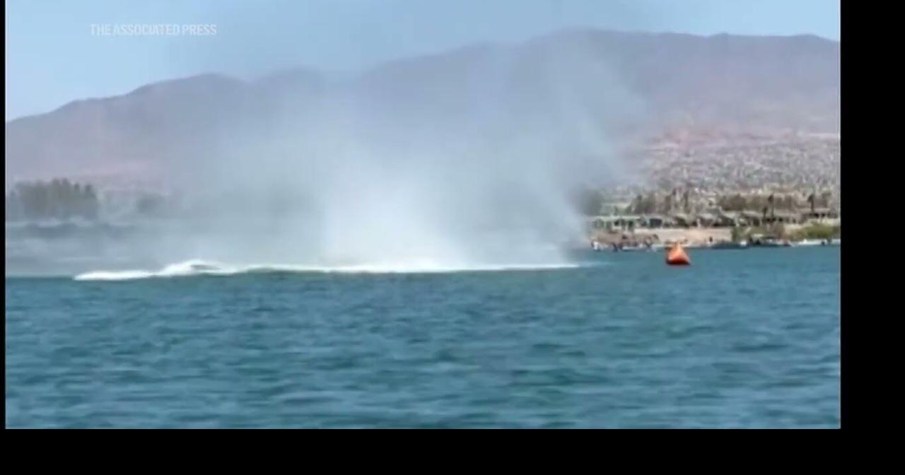 Speedboat that flipped midair in 200 mph crash wins race on Arizona lake