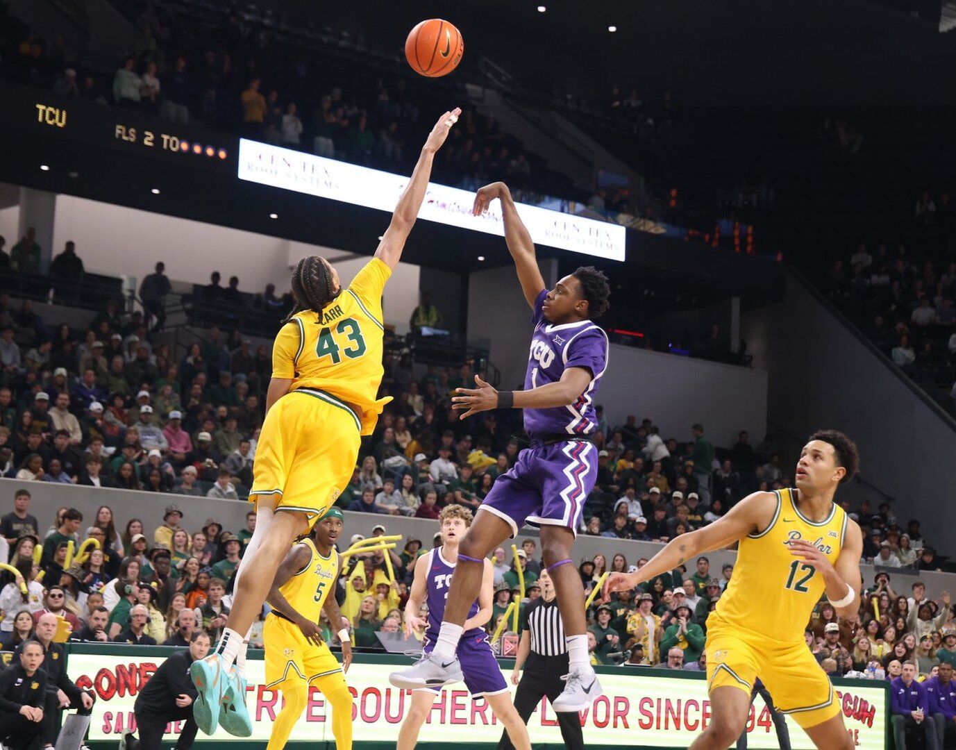 Pierre scores career-high 25, reaches 1,000 points in TCU's 97-90 win ...