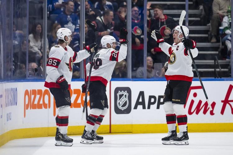 Giroux scores winner, Senators top Maple Leafs 4-2 for sixth straight ...