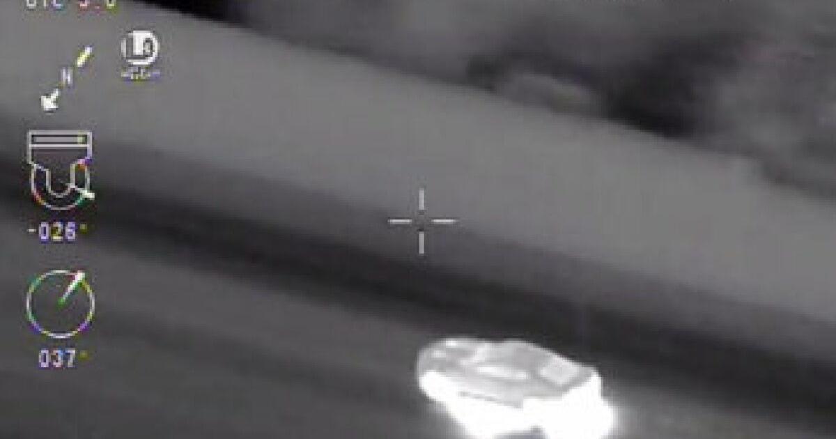 Durham police release footage of dramatic 154-km helicopter chase