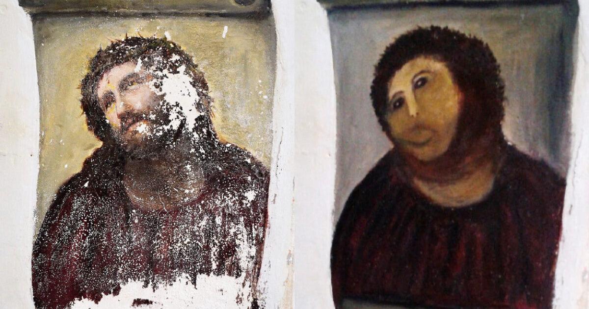 Lesson from Spain’s botched painting: Leave art restoration to the experts