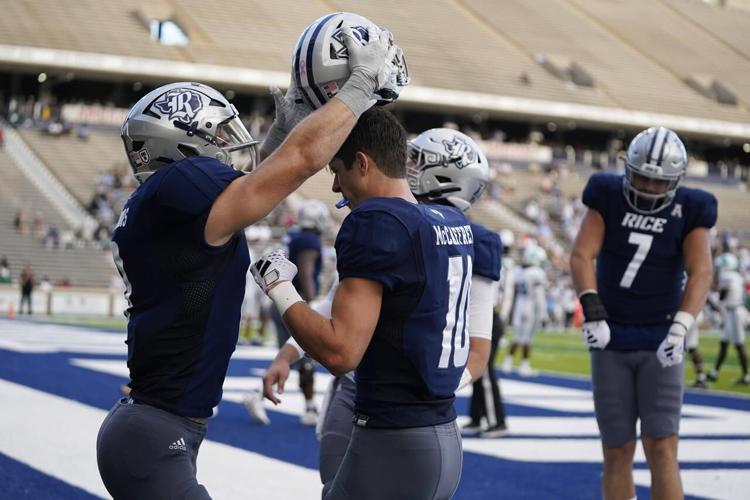 Michael Pratt, Makhi Hughes power No. 22 Tulane past Rice 30-28 for 6th ...