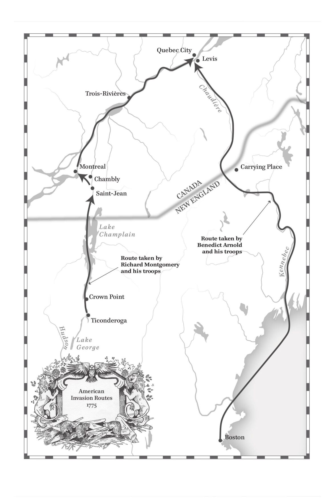 How Ben Franklin and friends came to an invaded Canada, failed to win ...