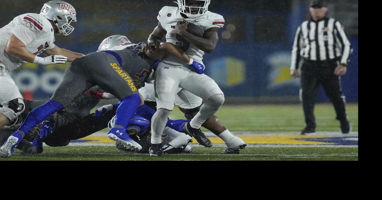 Jai'Den Thomas leads No. 23 UNLV to a 27-16 victory over San Jose State