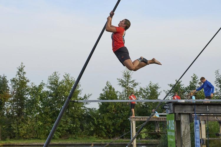 'You get to fly': Why Dutch athletes pole vault over canals