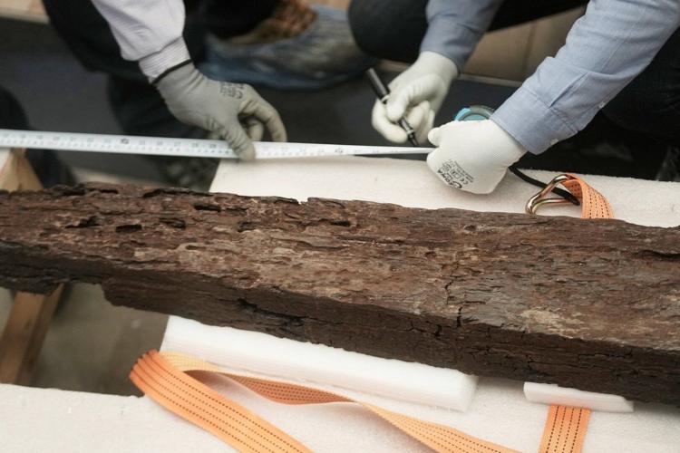 Ancient Egyptian pharaoh's boat reassembled in real time at Grand ...