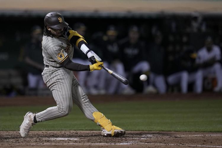 Fernando Tatis Jr. homers, drives in 3 runs as Padres beat A's 8-3 in Bob Melvin's return