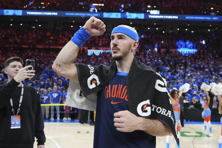 Thunder guard Alex Caruso is getting a 2nd NBA Finals chance, this time ...