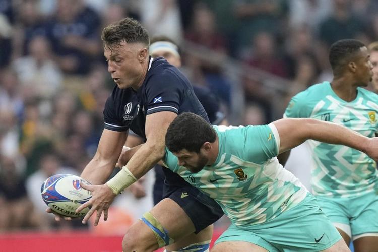 South Africa squeezes Scotland to open Rugby World Cup defense with 18 ...