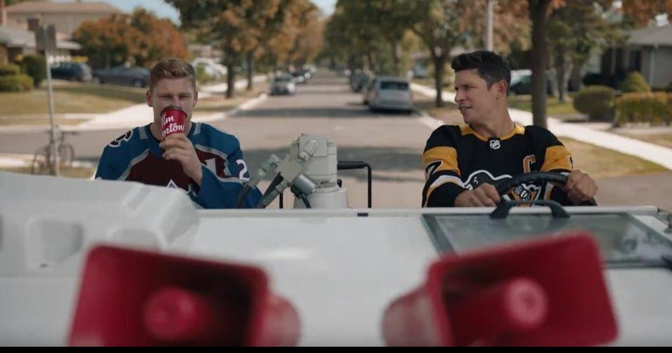 Watch: Sidney Crosby, Nathan MacKinnon drive Zamboni down street in new ...