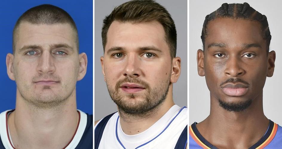 Jokic wins NBA's MVP award, his 3rd in 4 seasons. Gilgeous-Alexander and Doncic round out top 3