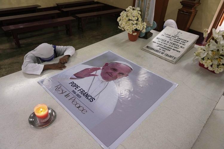 The Latest: Pope Francis lies in state ahead of his funeral, set for ...