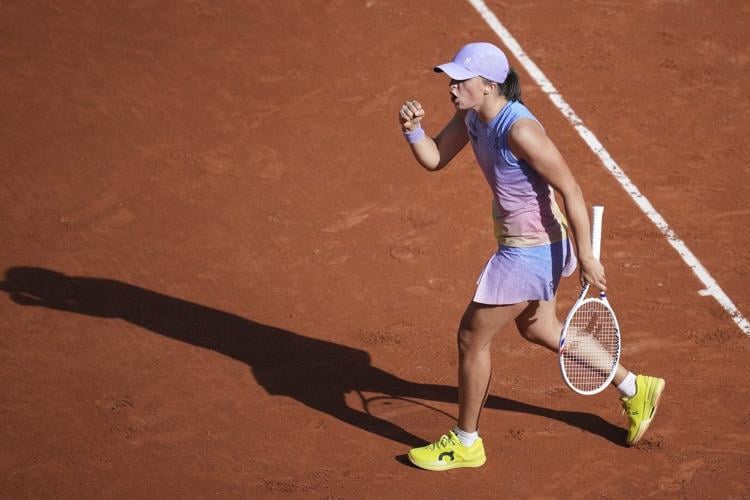 French Open 2025: Iga Swiatek beats Emma Raducanu to extend her bid for ...