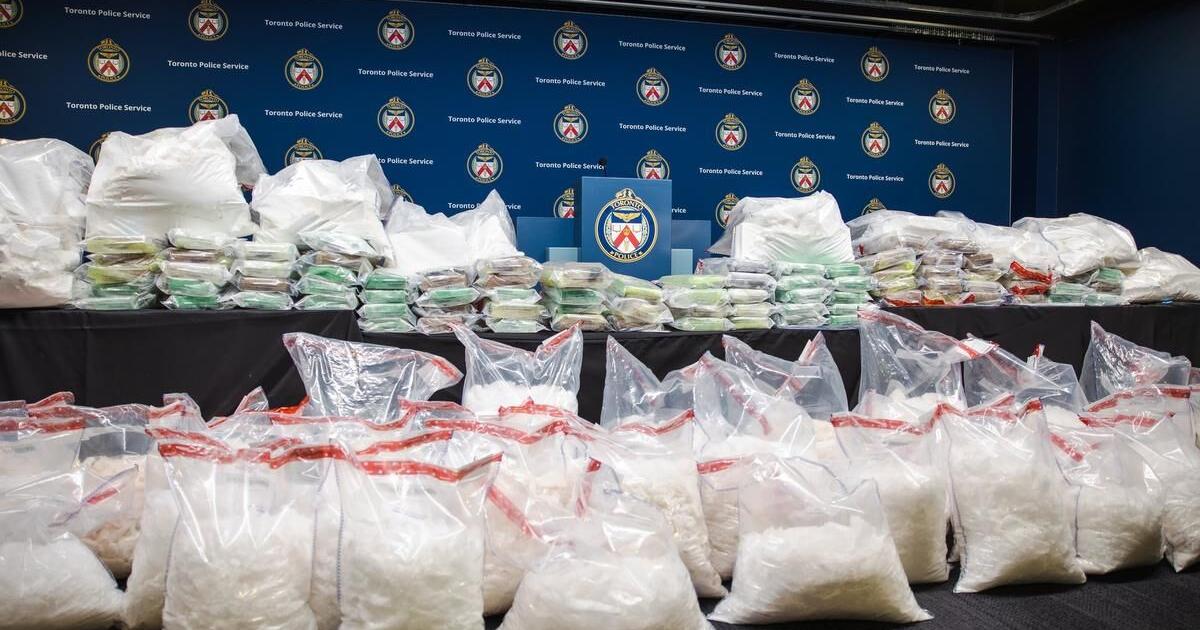 Toronto police seize 671 kilograms of drugs in historic bust