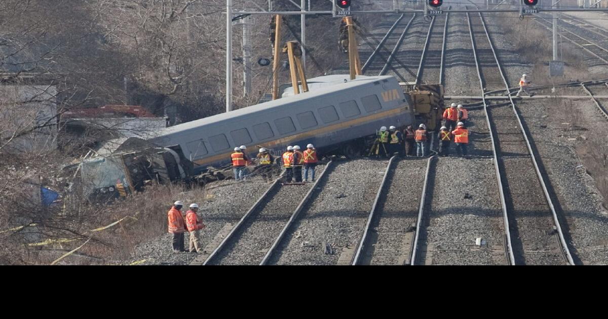 VIA train derailment: Speed approaching a crossover caused another ...