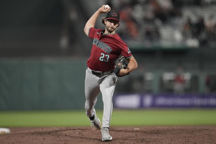 Zac Gallen throws 6 no-hit innings, Diamondbacks hold on to beat Giants 6-4