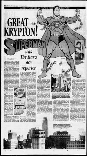 From the Star's archives: Superman co-creator Joe Shuster's final ...