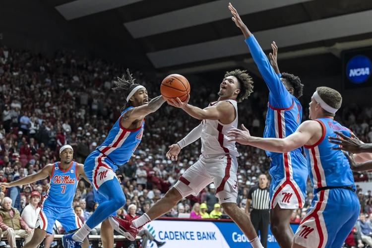 Malik Dia scores 23 points to lead No. 21 Mississippi over No. 4 ...