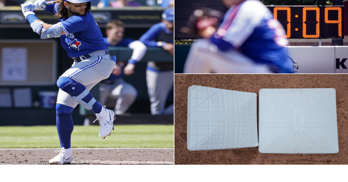 New MLB rules: Bigger bases, pitch clock and more