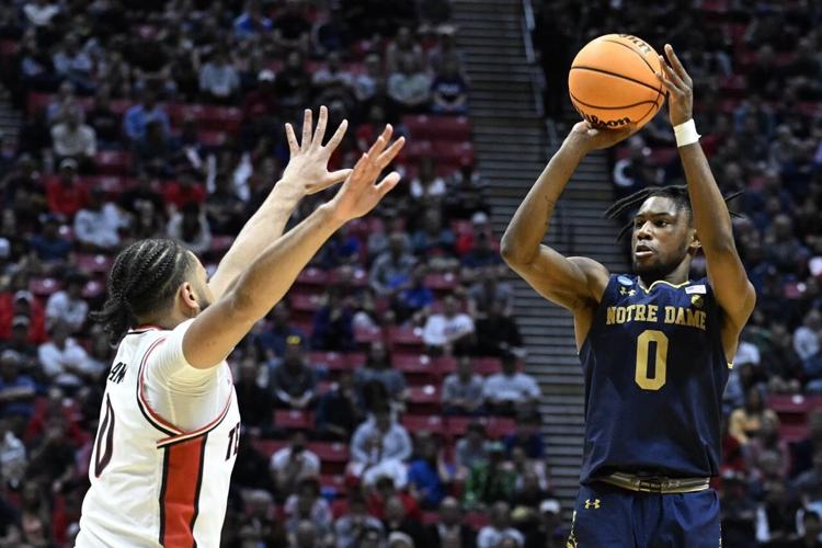 Notre Dame freshman Blake Wesley enters name for NBA draft