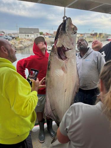 Young man and the sea: Teen fishing off New England coast catches huge ...
