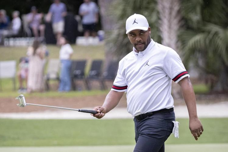 Harold Varner III shoots 63 to take RBC Heritage lead