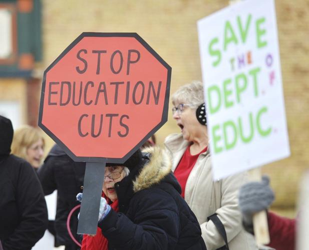 Civil rights groups say push to dismantle Education Department will ...