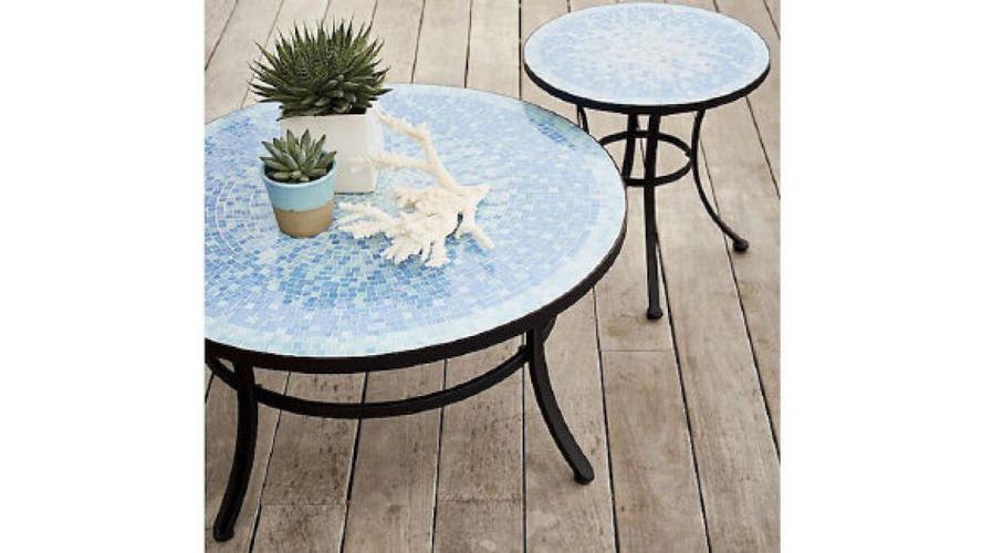 Bring the beauty of tiled tables to your patio