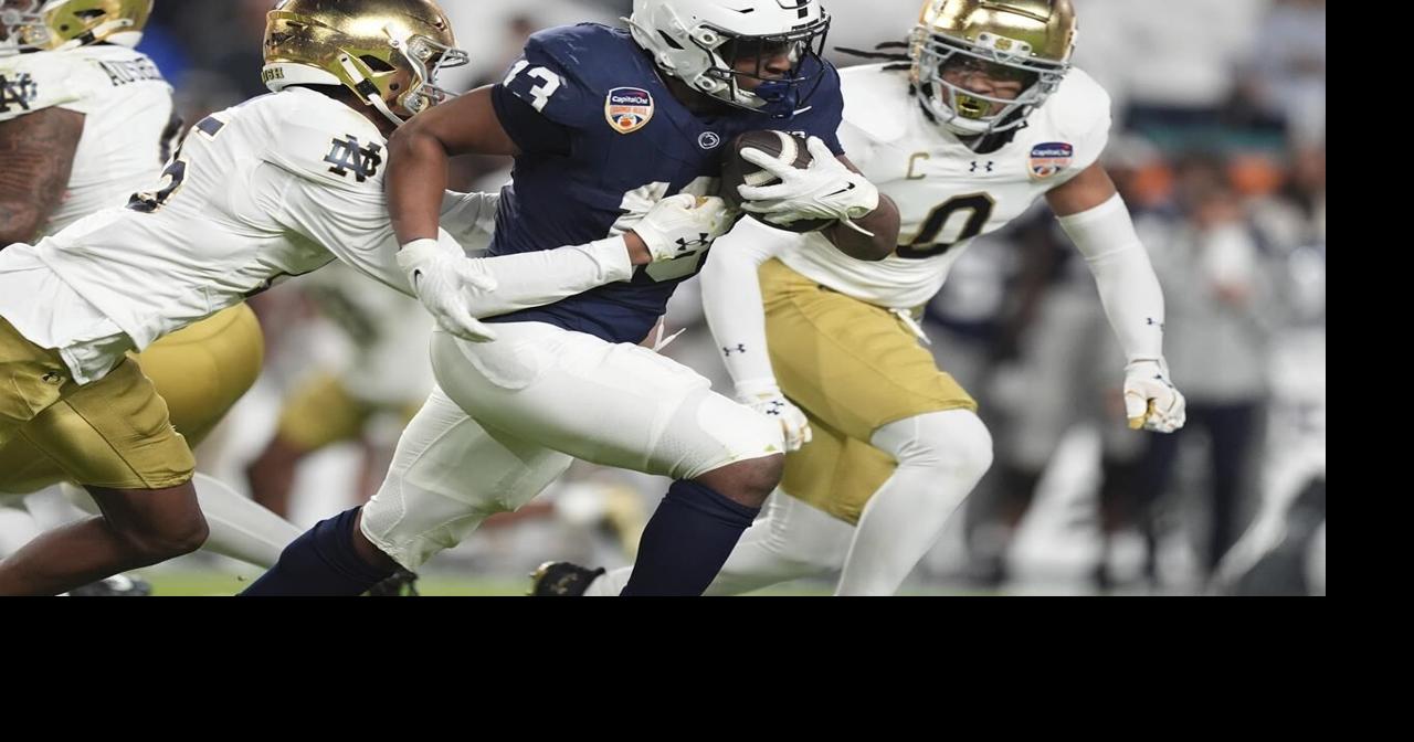 Penn State running backs Kaytron Allen and Nick Singleton are returning ...