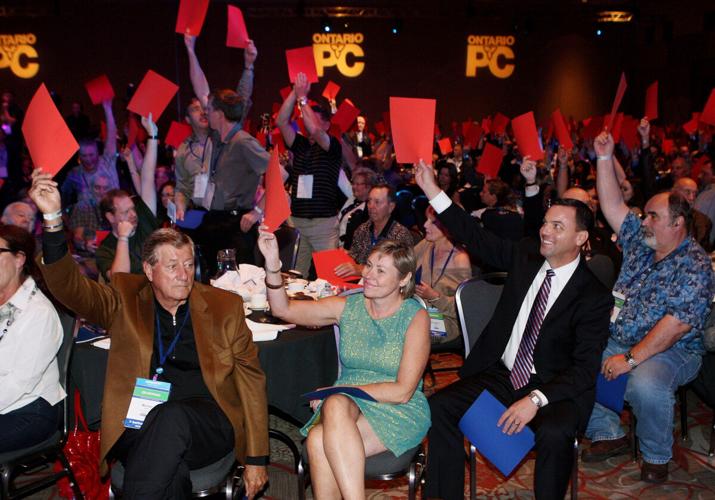 PC convention gives Tim Hudak an overwhelming vote of confidence