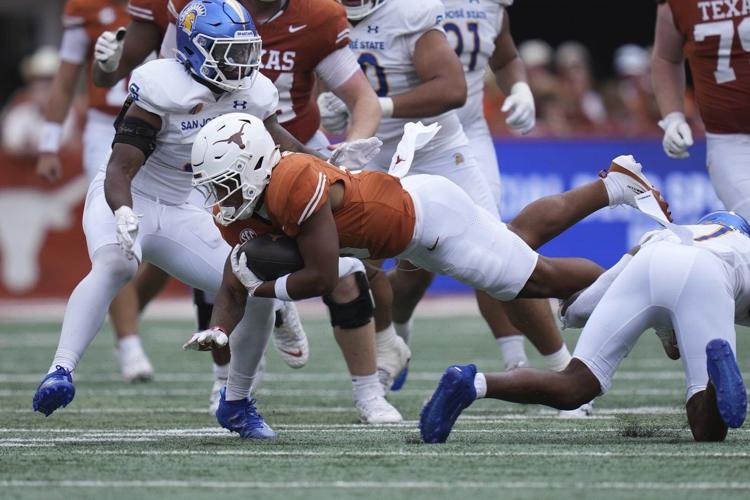 Arch Manning throws 4 TD passes as No. 7 Texas rolls past San Jose ...