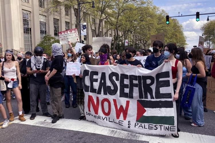 Some colleges that had been permissive of pro-Palestinian protests ...