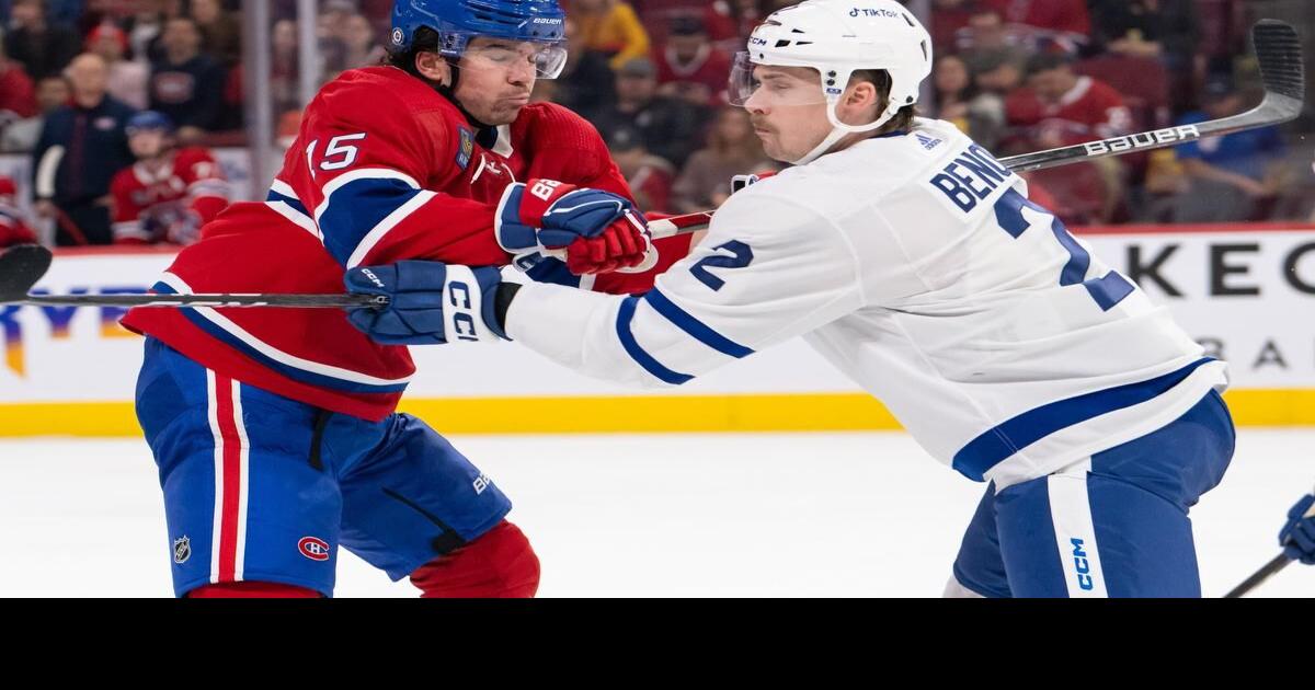 Simon Benoit brings physical element to the Leafs — if he makes the team