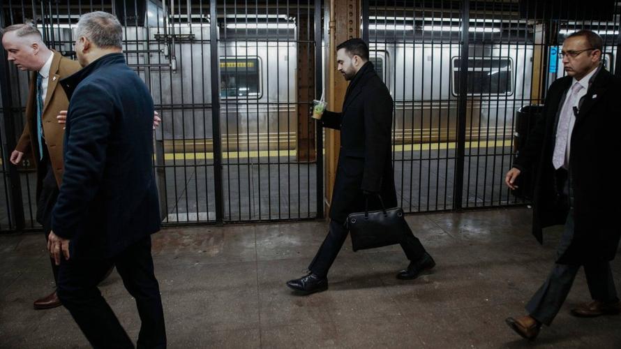 Zohran Mamdani's first full day as NYC mayor: subway rides, new offices ...