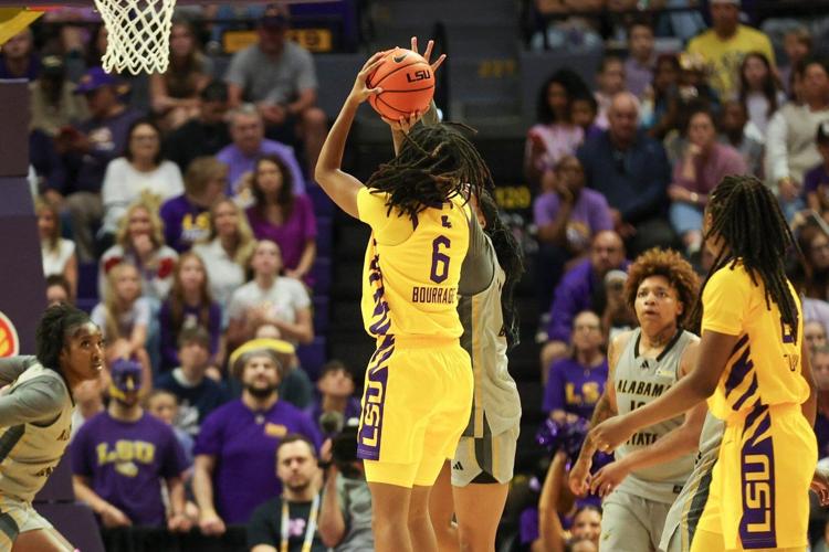Kate Koval scores 23 as LSU dominates Alabama State 109-41