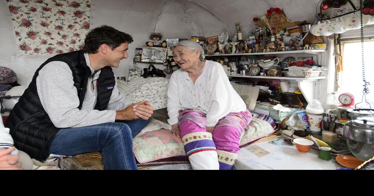 Trudeau given glimpse of life in the Far North during tour of Arctic Bay