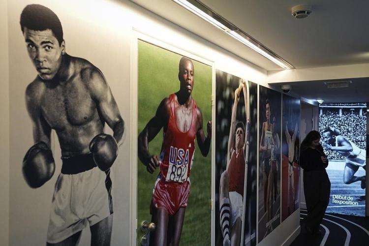 A Paris exhibit shows how the Olympics mirror society, from Nazi ...