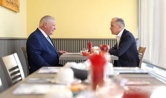Doug Ford, Mark Carney talk Trump’s tariffs in first meeting