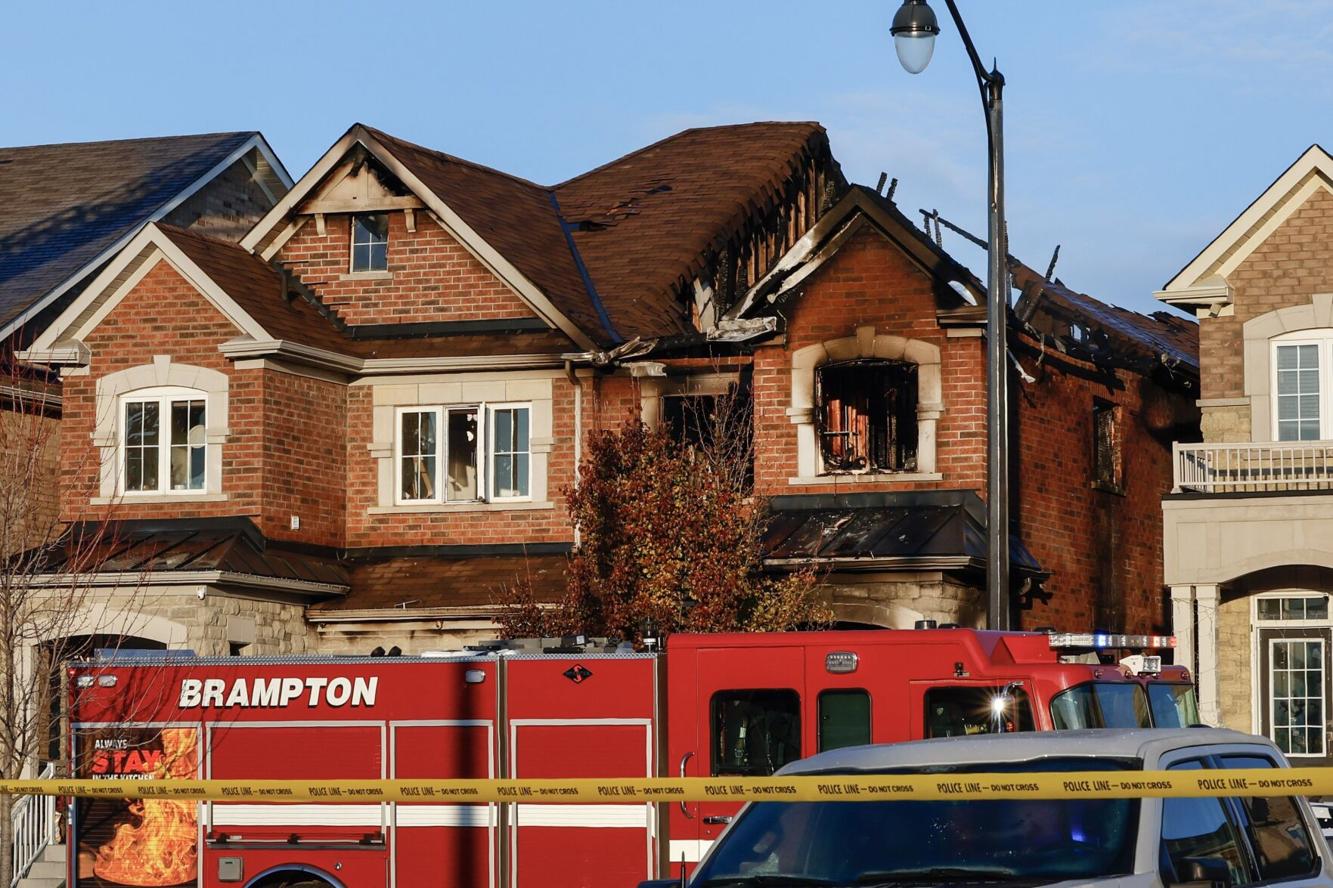 Two dead, four critically injured in Brampton fire