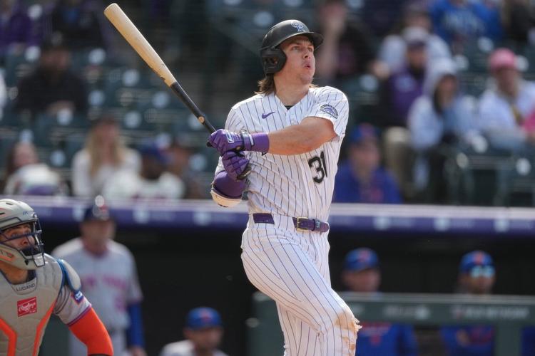 Rockies Jake Mccarthy Becomes First Left Fielder Since 2013 To Record