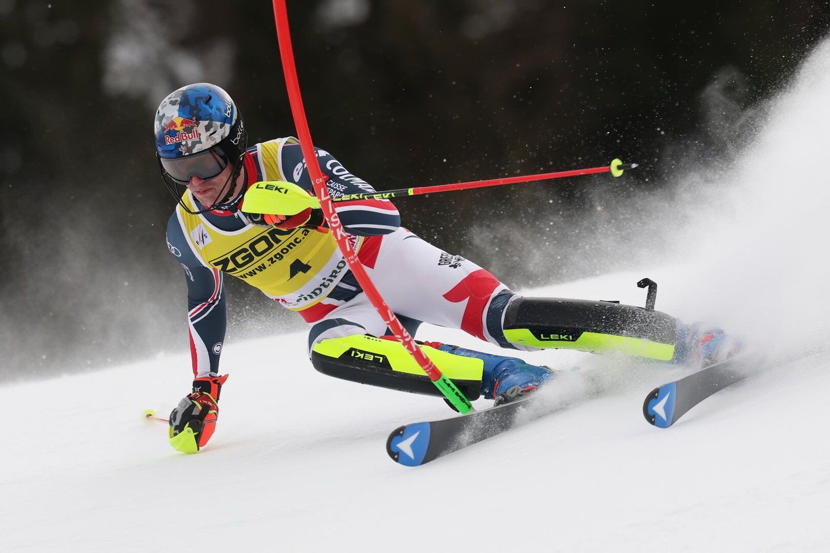 U.S.-born Atle Lie McGrath takes World Cup slalom win from Olympic ...