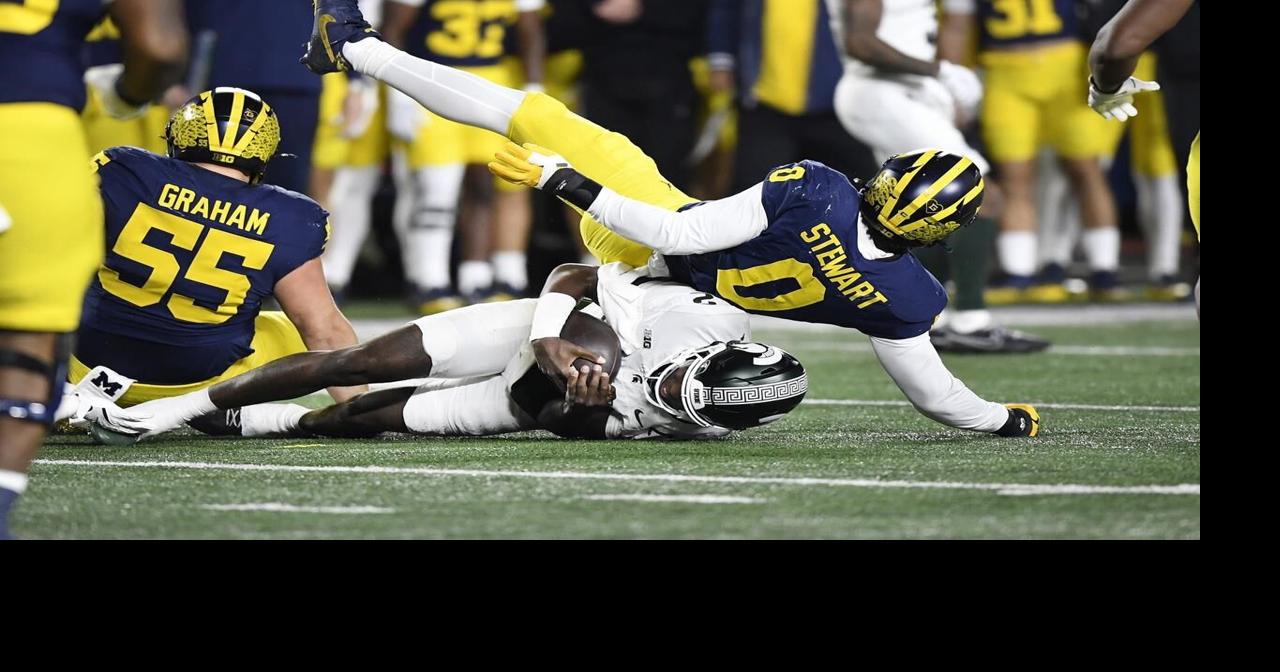 Michigan and Michigan State throw punches, push and shove after ...