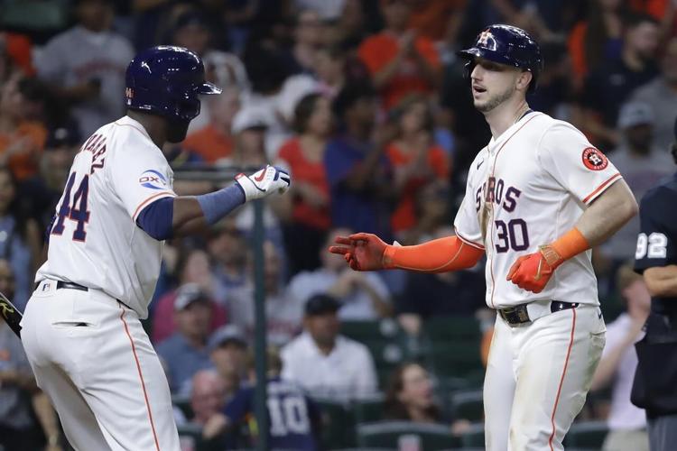 Kyle Tucker homers twice, Peña's RBI in 10th lifts Astros to 6-5 win over Angels