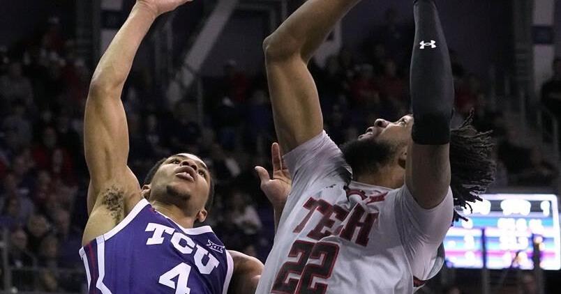 Tennyson 23 points as No. 25 TCU beats Big 12-leading No. 15 Texas Tech
