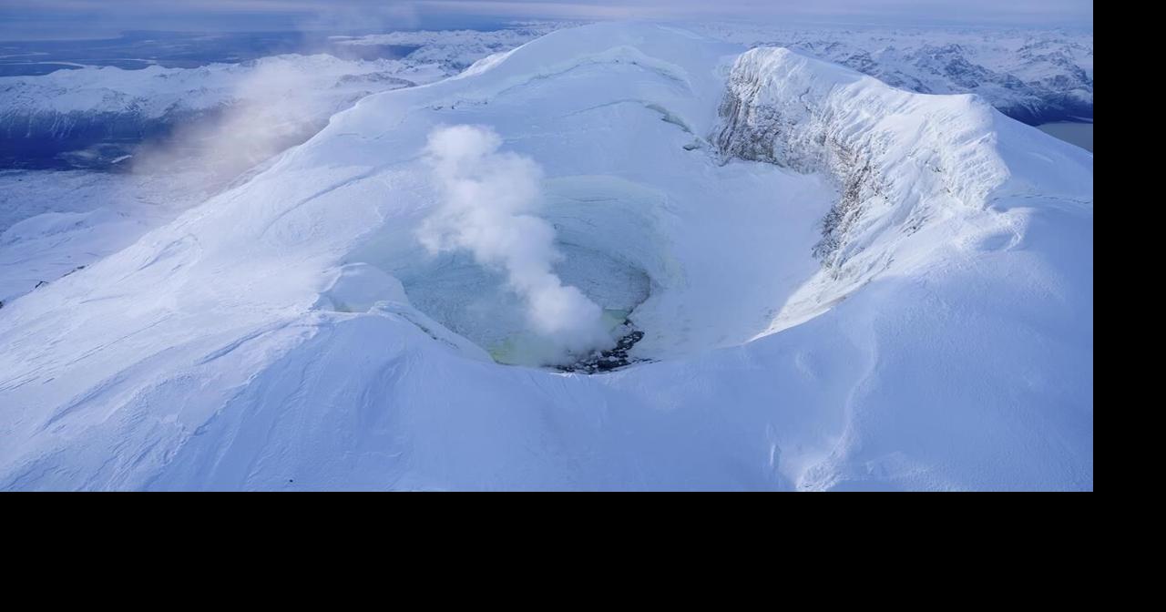 Earthquakes under a volcano near Alaska's largest city raise concerns